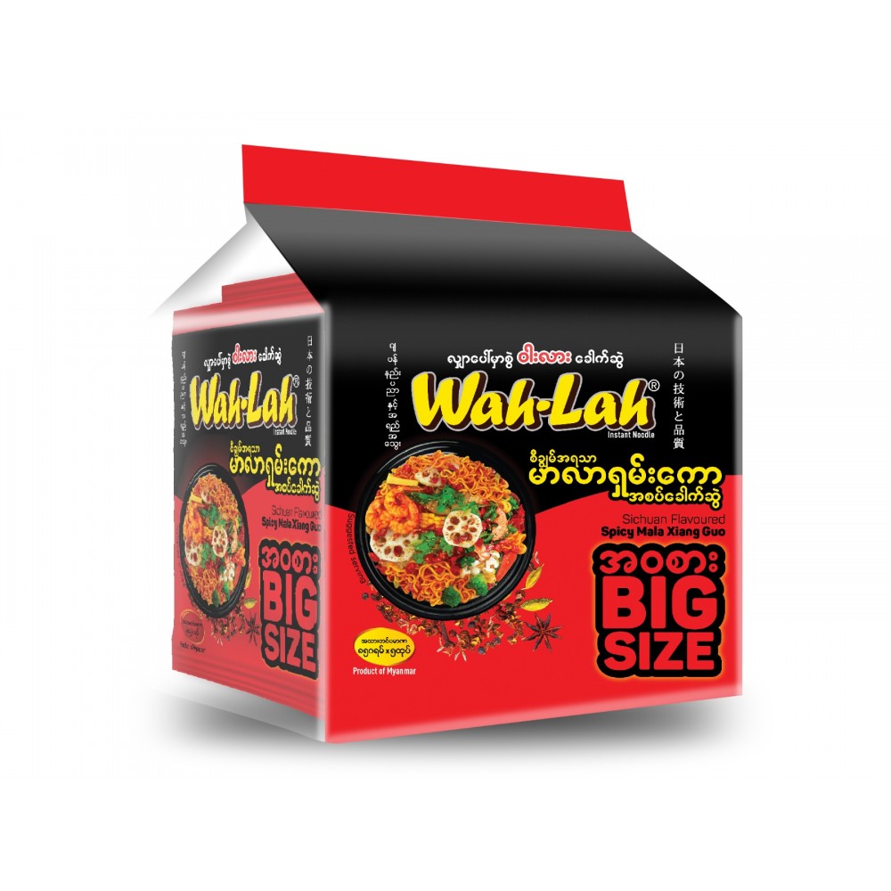 Wah lah Noodle Mala Xiang Guo ( 85g ) ( Multi Pack )